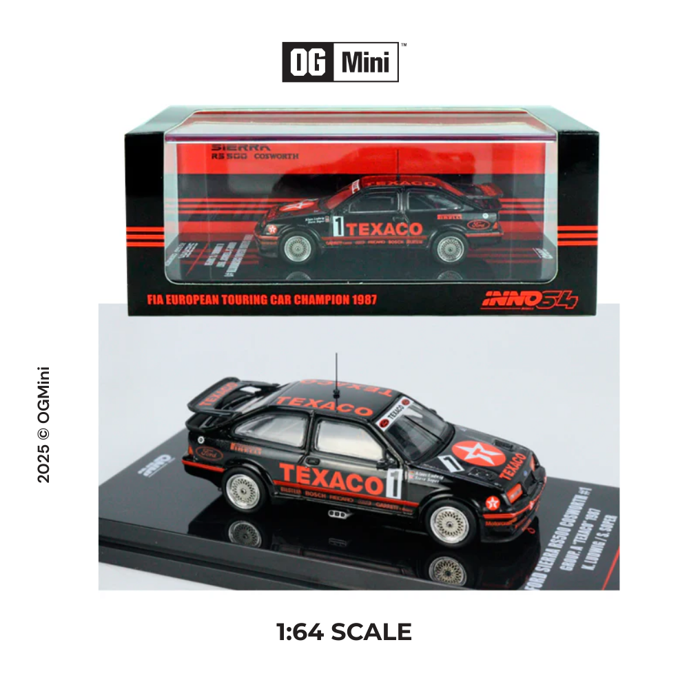 Ford Sierra RS500 Cosworth Texaco 1987 | Inno64 – OGMini.com