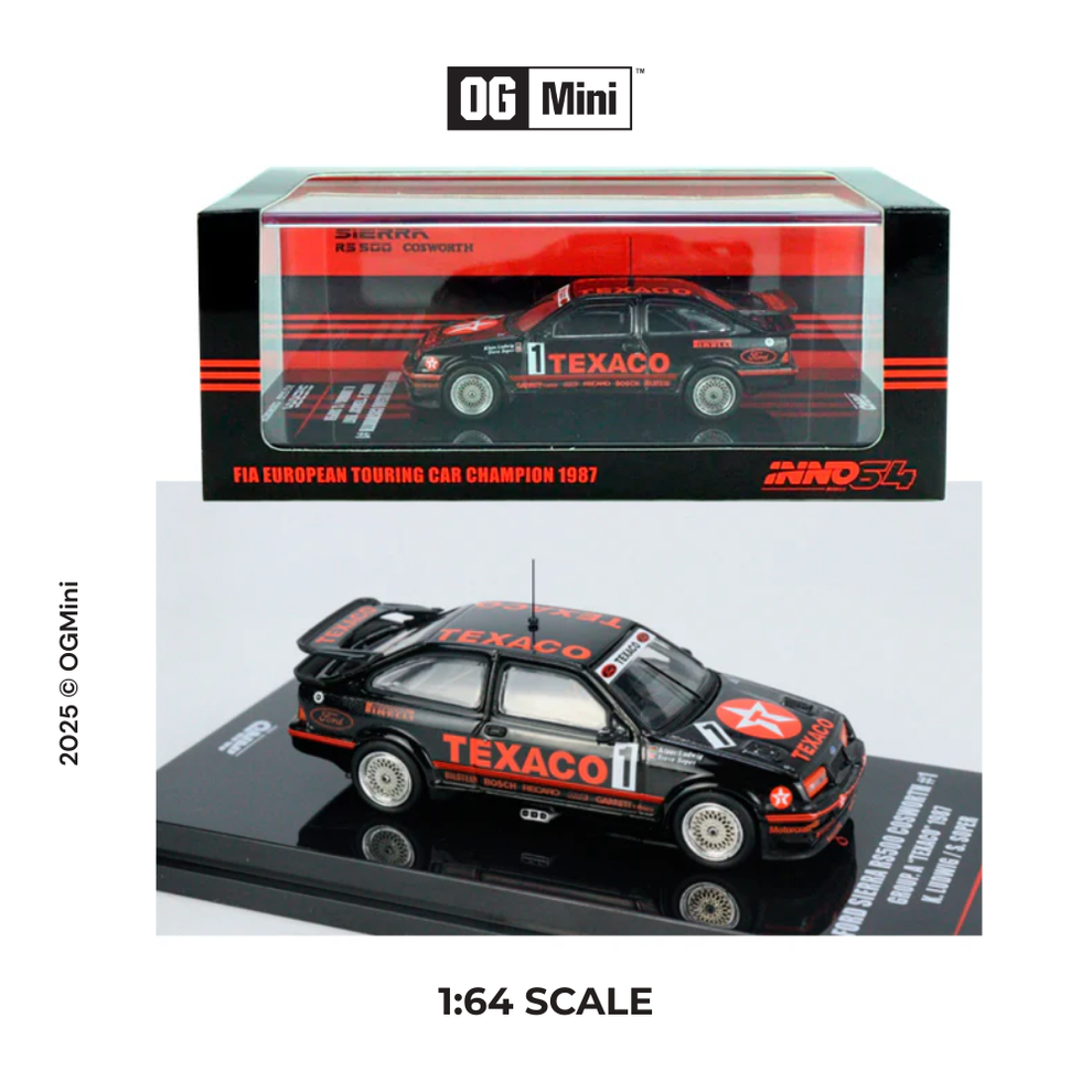 Ford Sierra RS500 Cosworth Texaco 1987 | Inno64 – OGMini.com